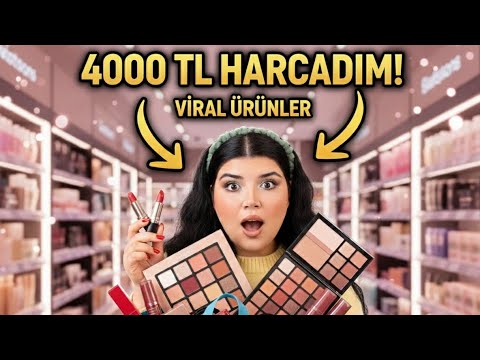 Watsons’ta 4000 TL Harcadım Viral Ürünleri Denedim
