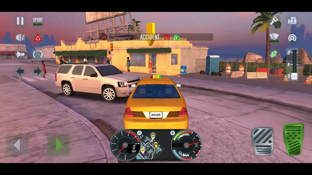 Taxi Sim #3 - Android Gameplay - YouTube