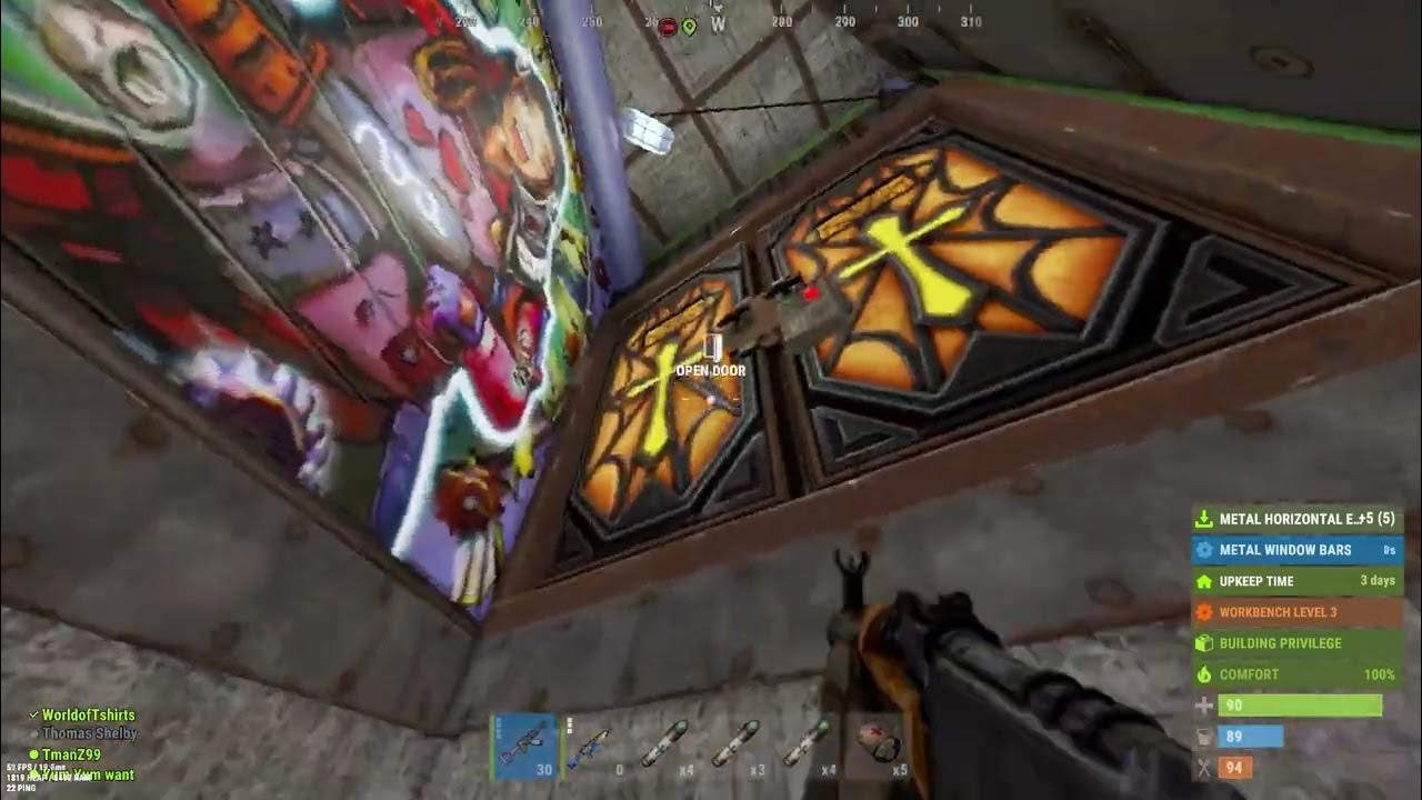 First rust defend Part 2 - YouTube