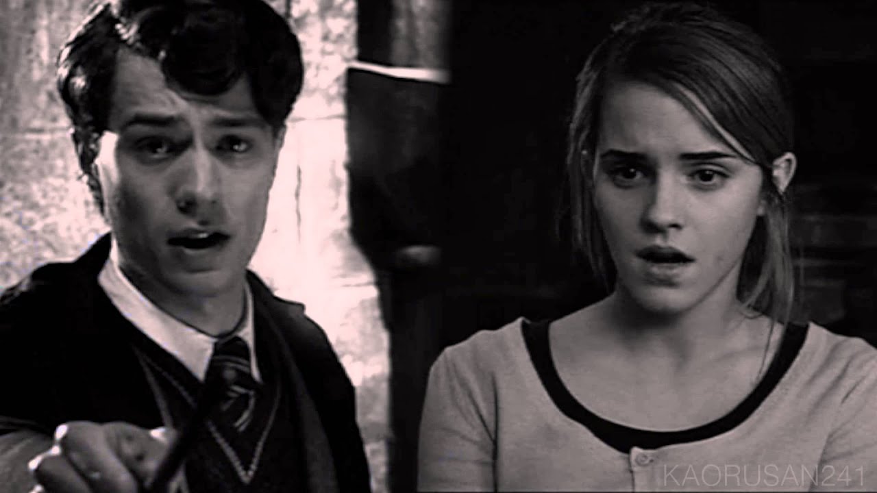 Hermione + Tom Riddle ; you act like you don't - YouTube