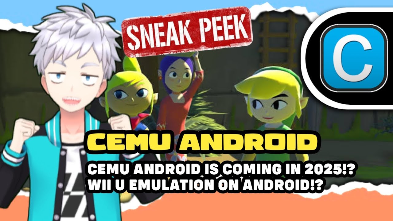 CEMU ANDROID - CEMU ANDROID SNEAK PEEK! WII U EMULATION ON ANDROID IN ...
