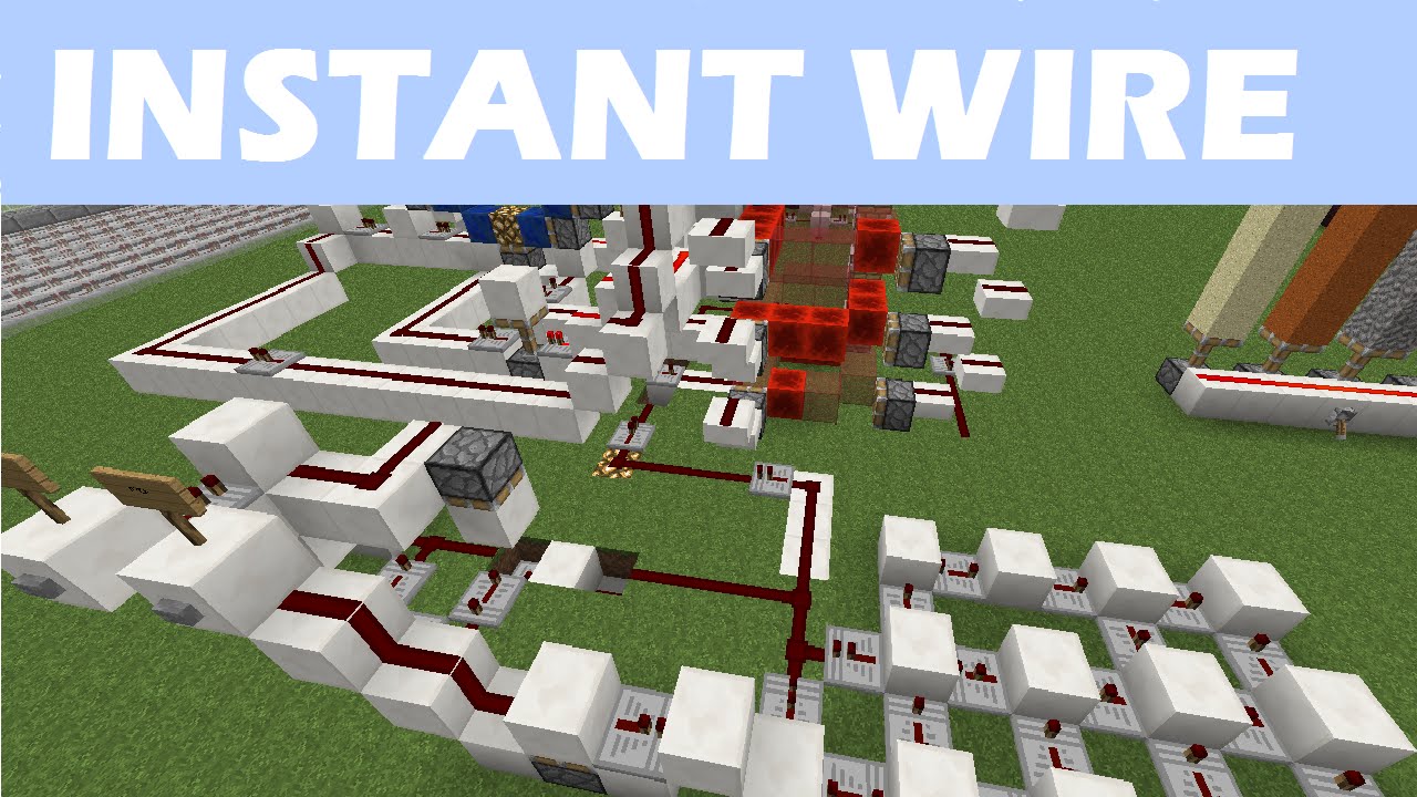 REDSTONE INSTANT WIRE | NEW COMPACT DESIGN - YouTube