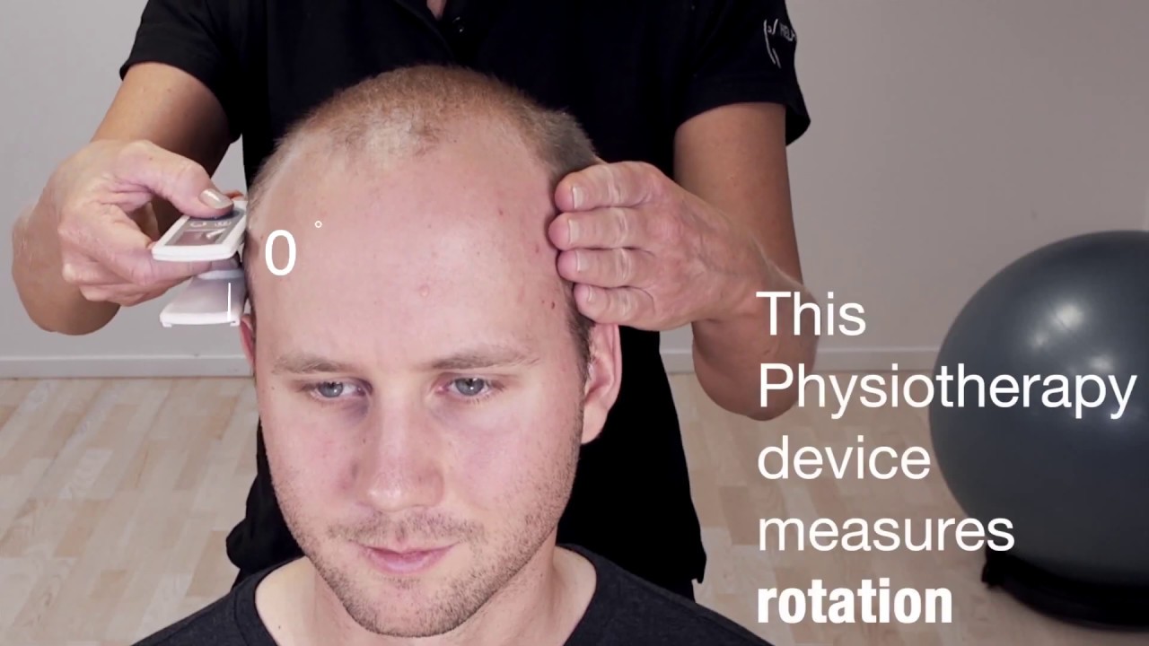 digital goniometer measures range of motion - YouTube