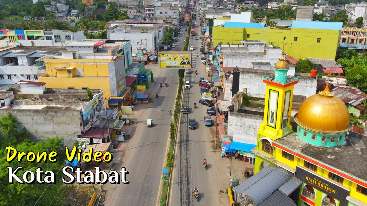 Video Udara Kota Stabat, Langkat 2022 - YouTube