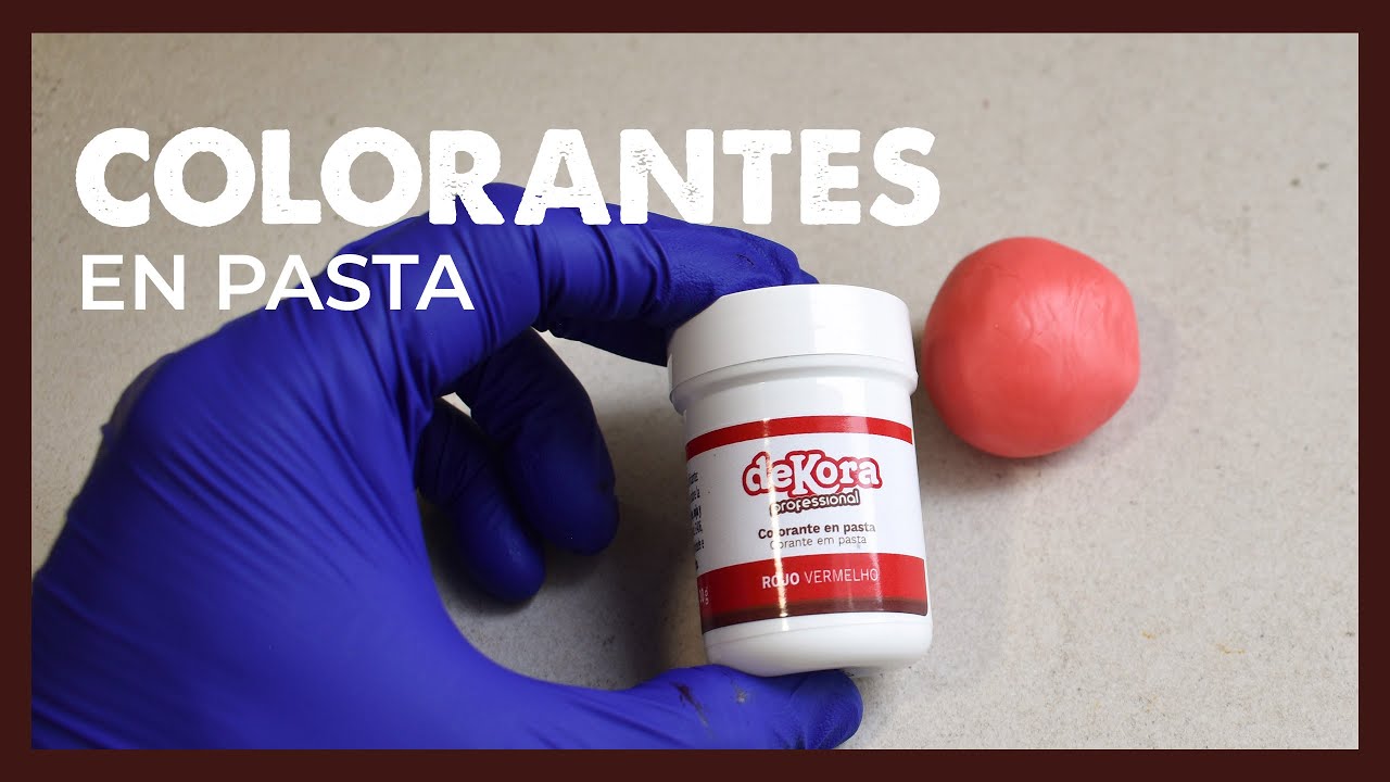 CÓMO USAR COLORANTES COMESTIBLES EN PASTA | Dekora | Pastelería y Cake ...