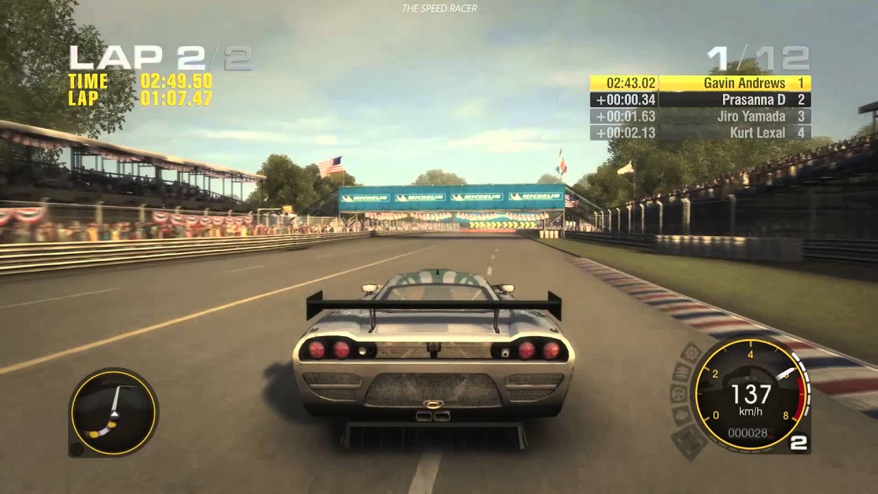 Race Driver: GRID - Saleen S7R - Washington - Sprint Circuit - YouTube