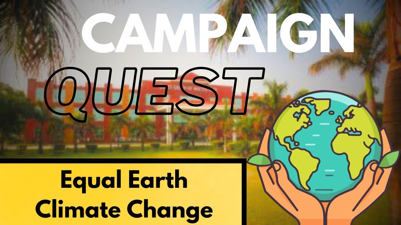 Equal Earth: Unite for Climate Change & Gender Equality | Creativelo x Tech Titans - YouTube
