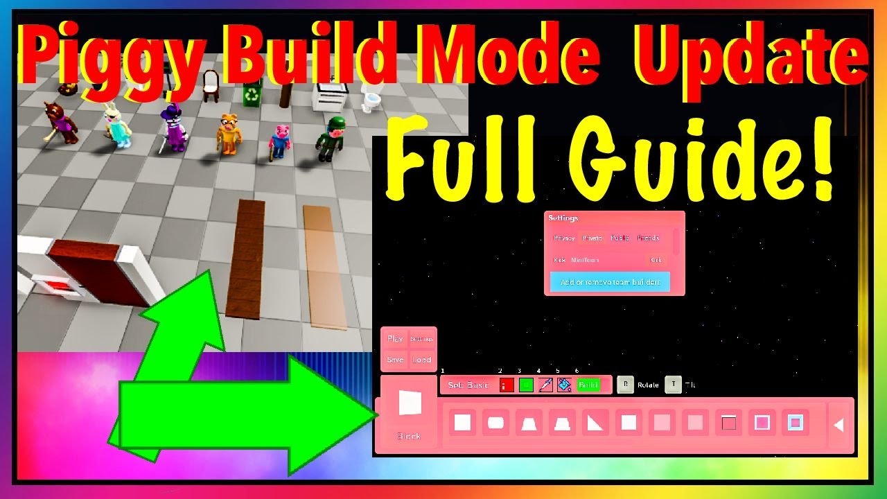 Piggy Build Mode Update Full Guide! NPC AND MORE! | Roblox Piggy - YouTube