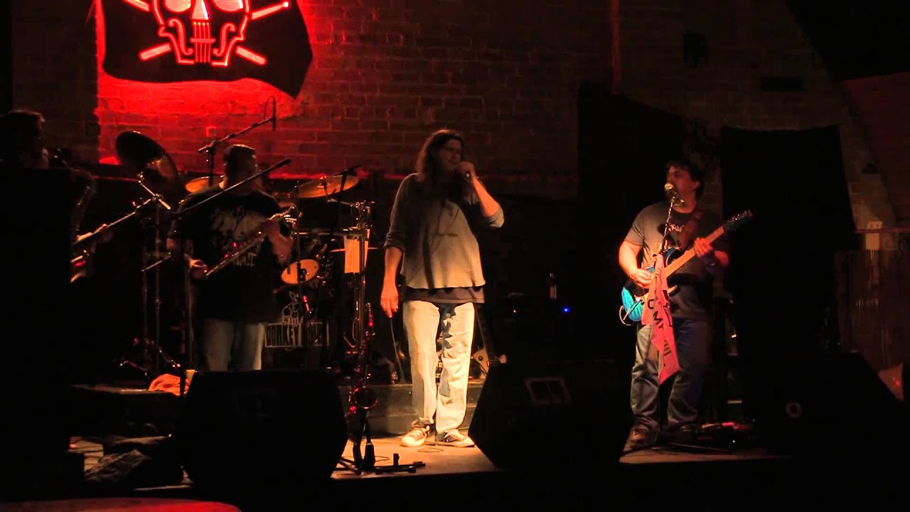 Funky Bonz at The Hut 3/1/2014 - Guest Drummer Jim Pavett - YouTube
