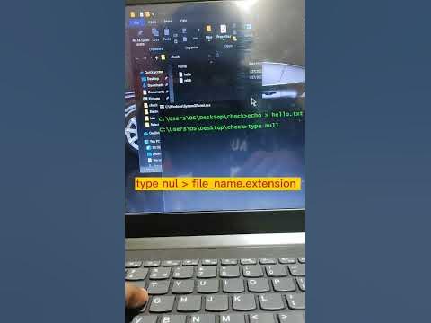 How To Create New File Using #windows Command Prompt?3 Simple Method To 