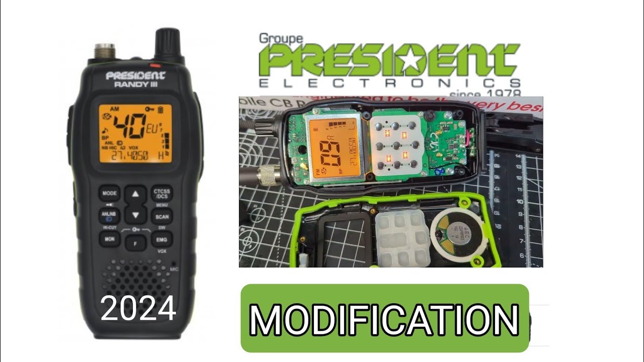 Export MOD - PRESIDENT RANDY III - FULL SET UP & TEST - YouTube