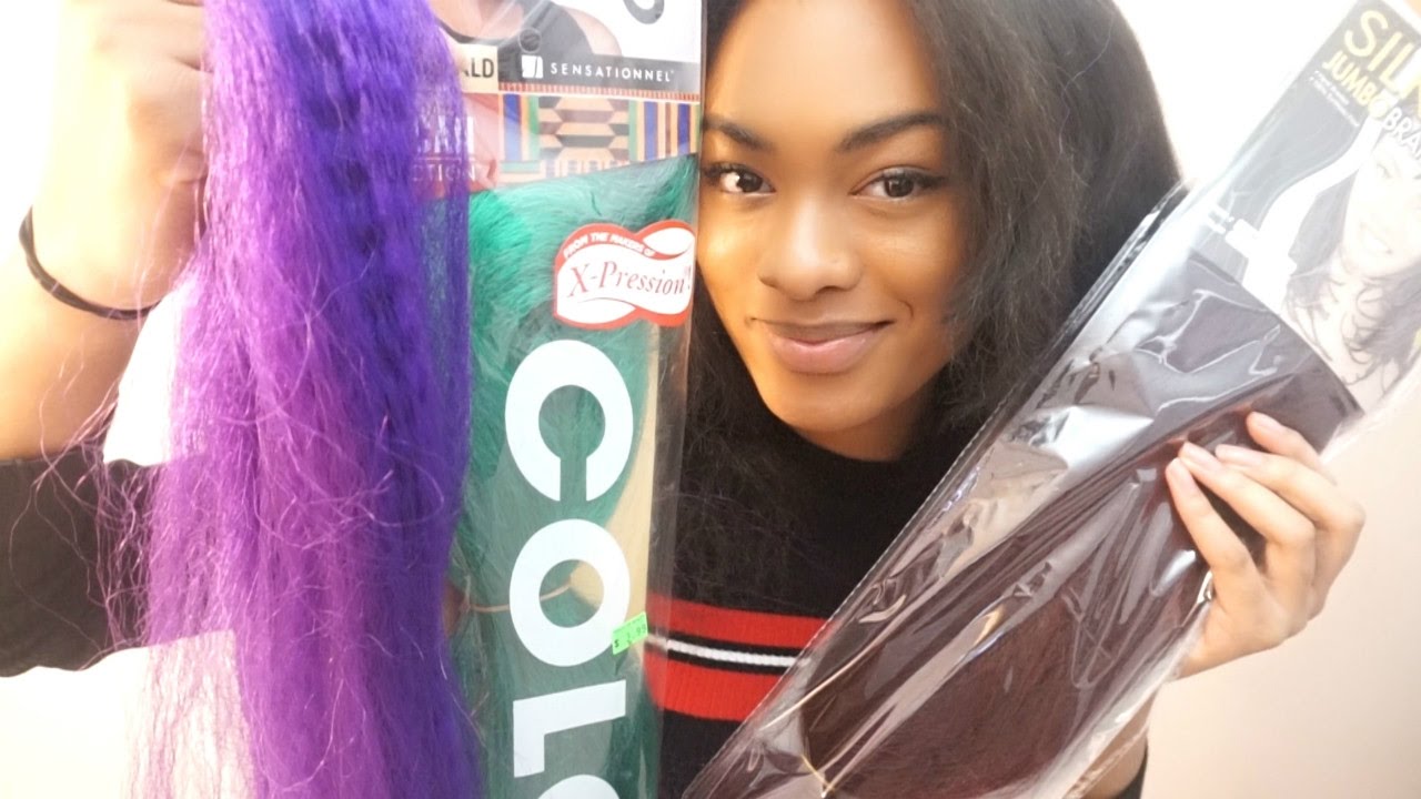 Hairstyles with Color Extensions - YouTube