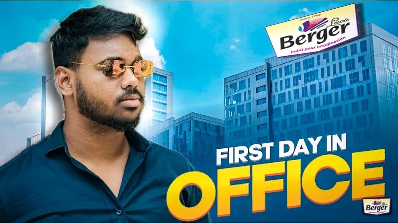 My First Day at Berger Paints Office Kolkata || Work From Office - YouTube