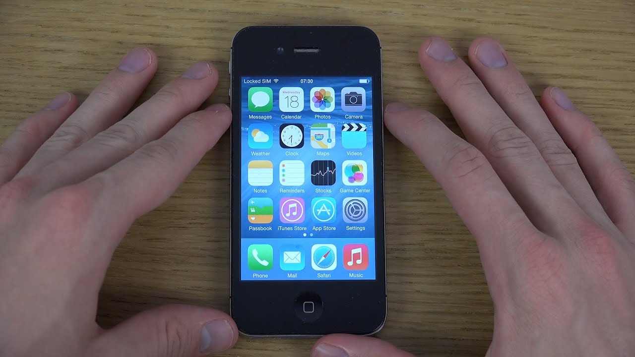 iPhone 4S iOS 8 Beta 2 - Review 4K Video - YouTube