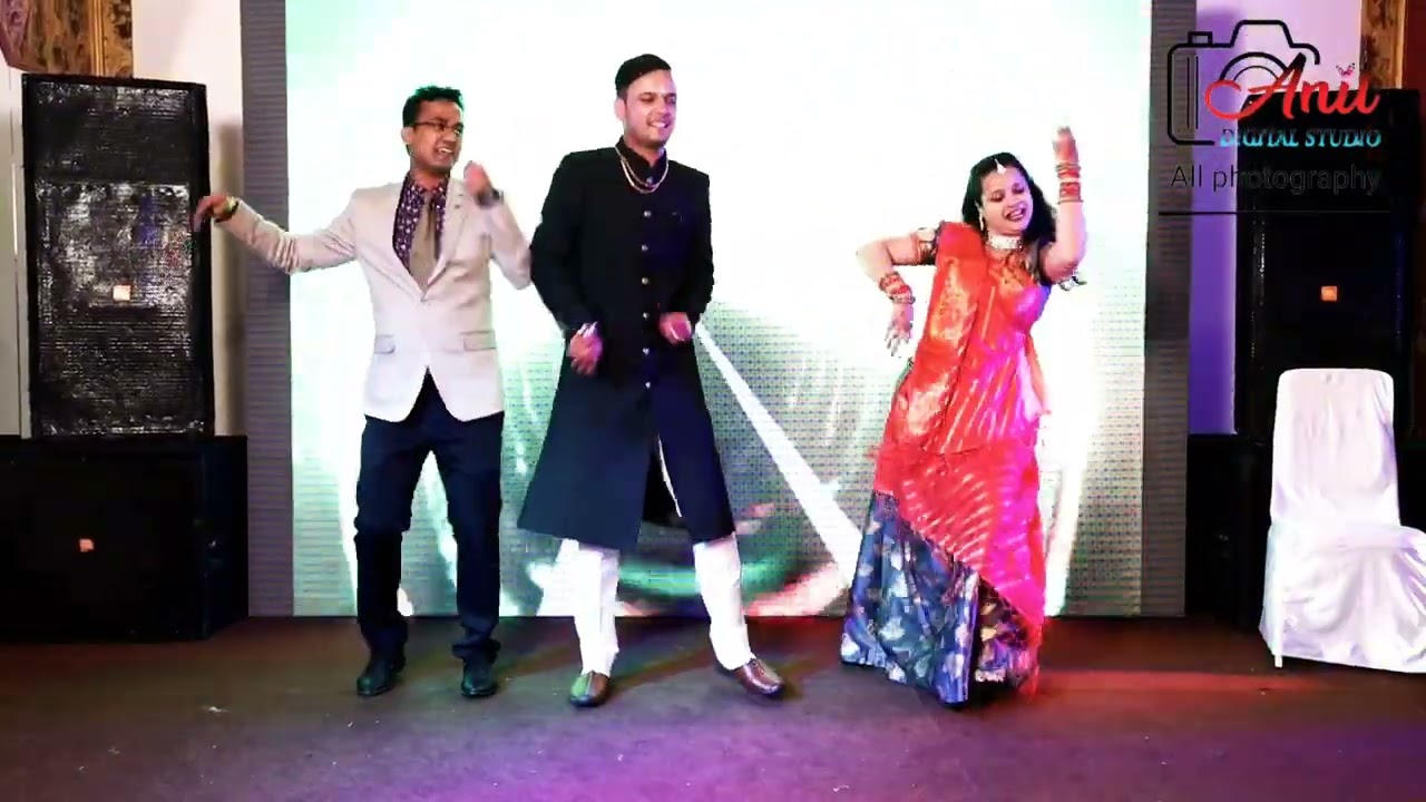 dulhe ka best dance all family bhi ANIL digital studio - YouTube
