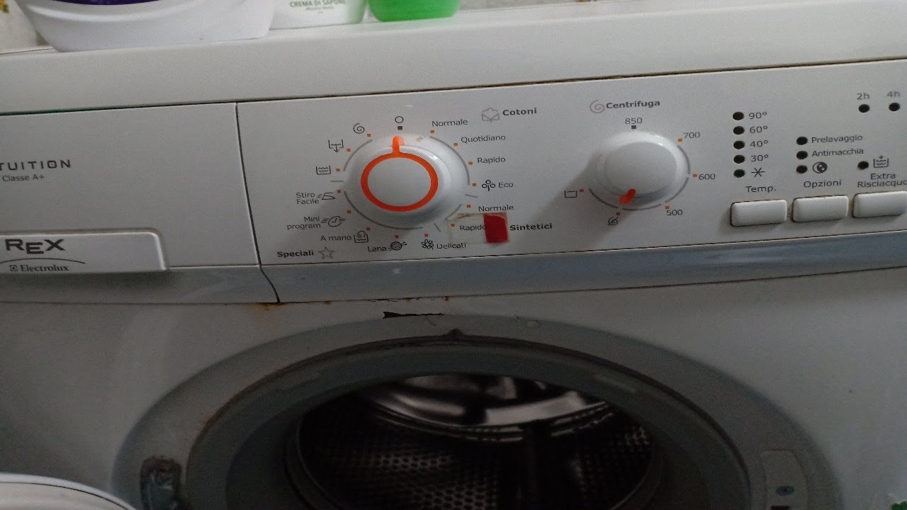 Rex Electrolux Intuition: Mini program 30' - YouTube