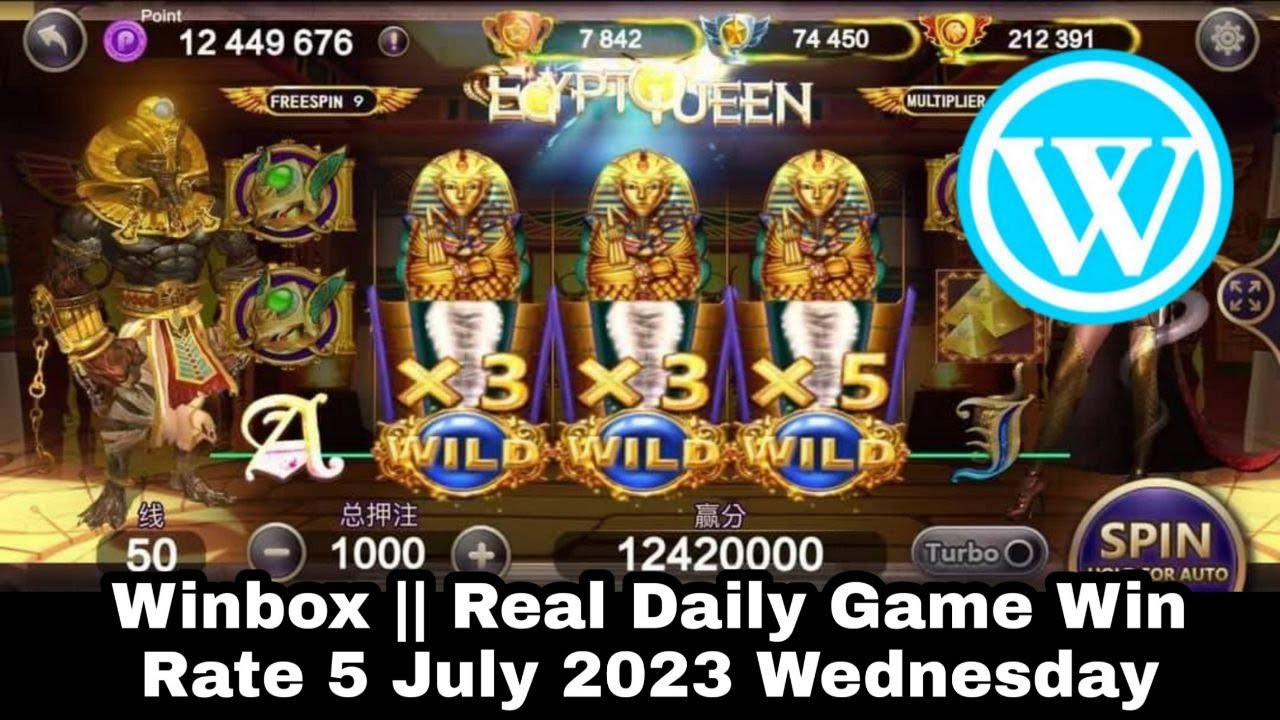 Winbox || Real Daily Game Win Rate 5 July 2023 Wednesday - YouTube