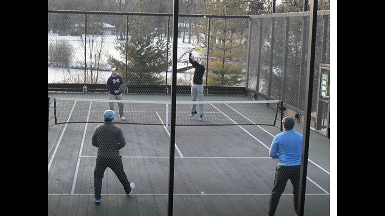 Hinsdale Men's Challenge semifinal match on Feb 15, 2020. McNerney ...