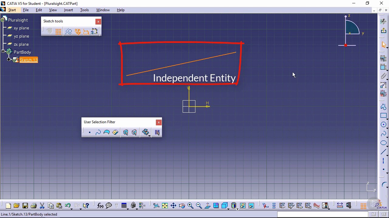 10 Sketching and Sketch Geometry Sketching Tools - YouTube