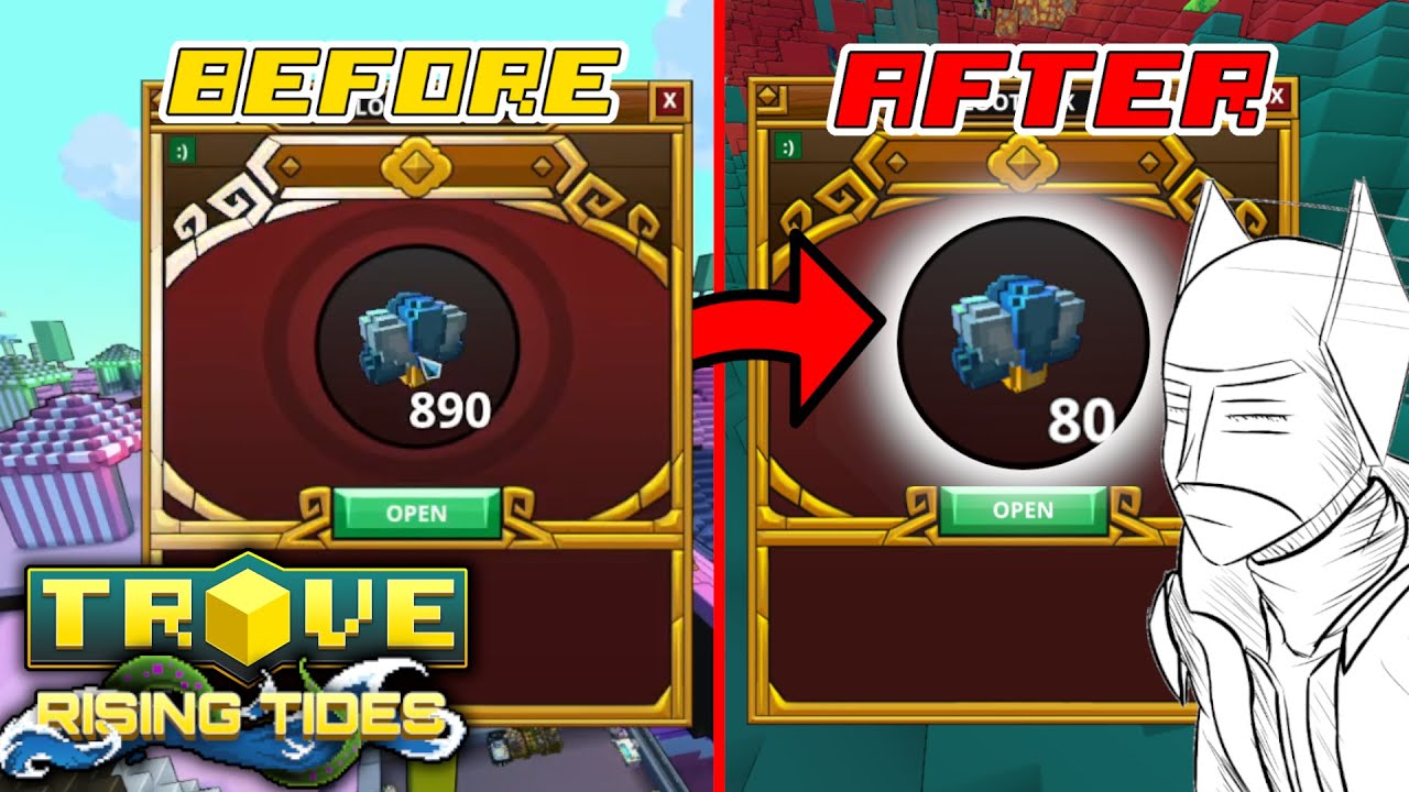 Welp...The Trunk Grind Got Nerfed HARD... | Trove Rising Tides - YouTube