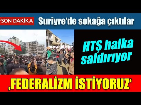 Suriye karıştı, federalizm talep ederek sokağa çıktılar, rejimden halka saldırı, Halep’te son durum