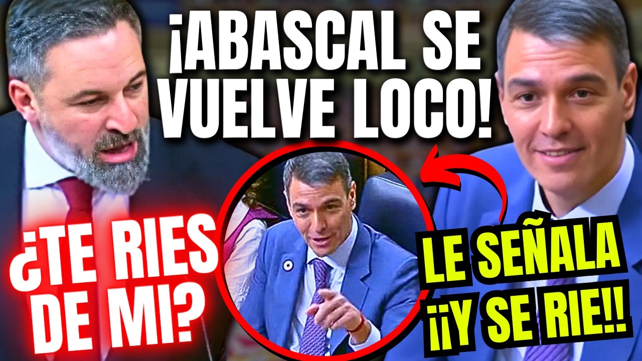 ABASCAL PILLA a SÁNCHEZ RIÉNDOSE de los MU3RTOS de la DANA💥ESTALLA COMO ...