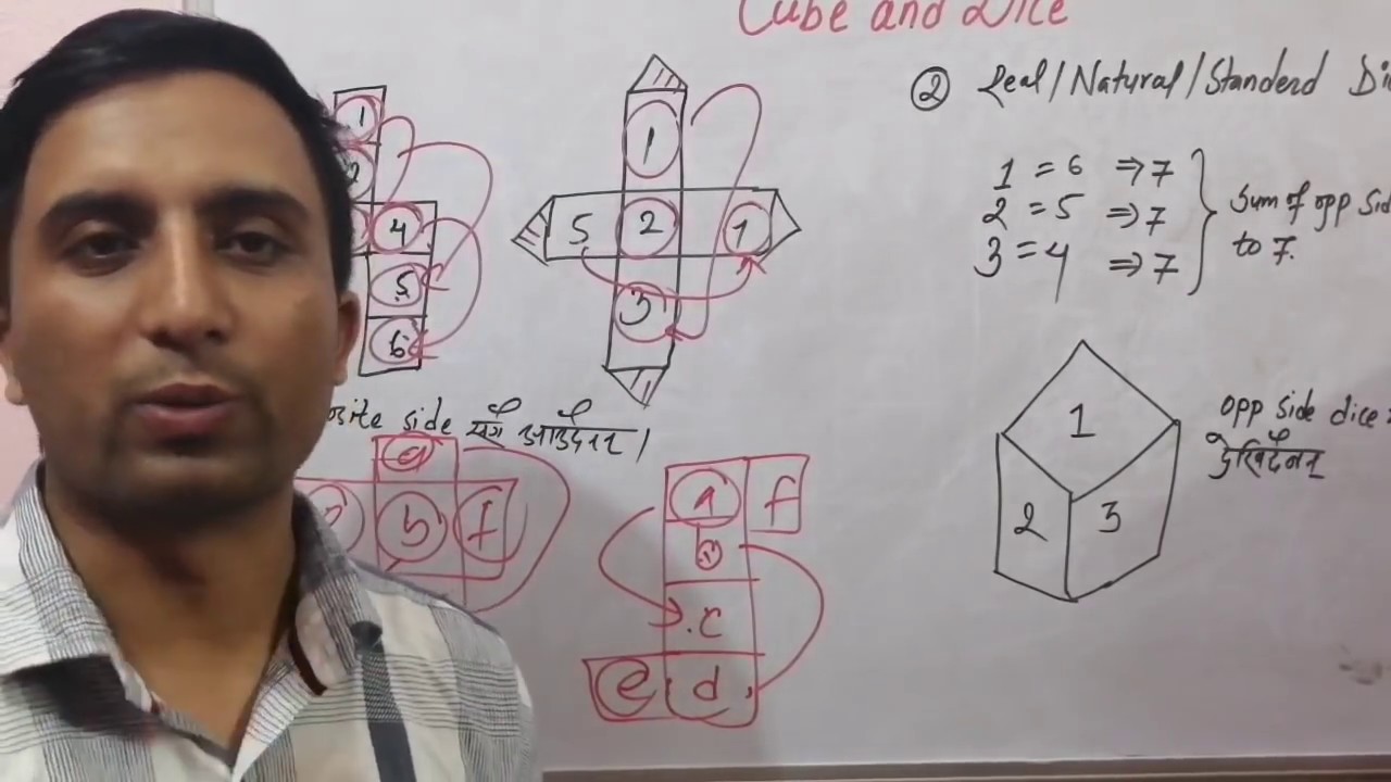 Dice and cube | Easy and tricky method to solve . - YouTube