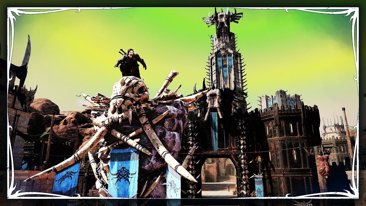 SHADOW OF WAR - UNIQUE MARAUDER ASSASSIN OVERLORD DIFFICULTY NEMESIS IN ...