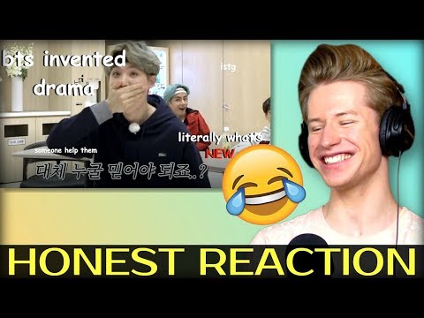 HONEST REACTION to bts being dramatic af - YouTube