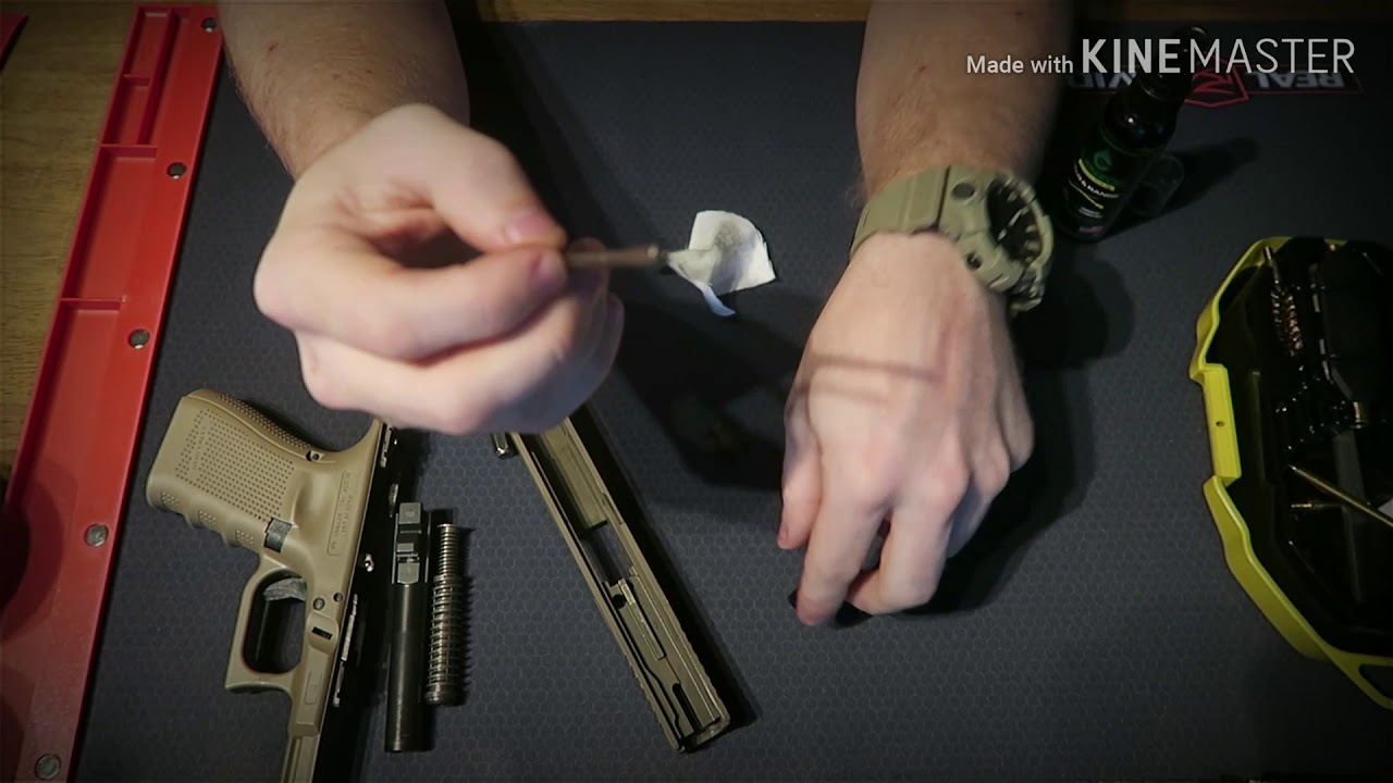 Complete Glock Slide Disassembly - YouTube