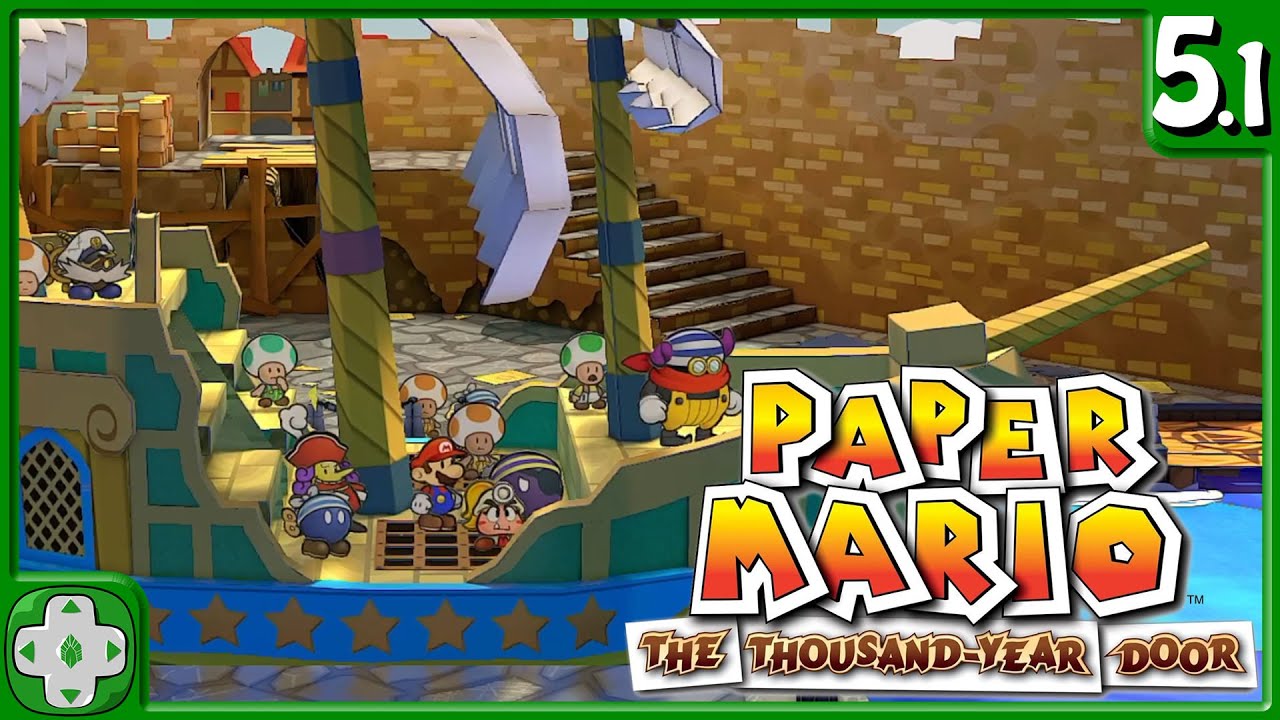 Paper Mario: Thousand-Year Door | pt.5.1 - Salty Dogs Ahoy! pt.1 ...