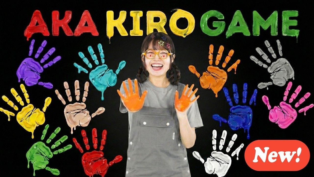 AKA! KIRO! AKA! SHIRO! AO! KIRO! | VIRAL TREND! Color Mixing ...