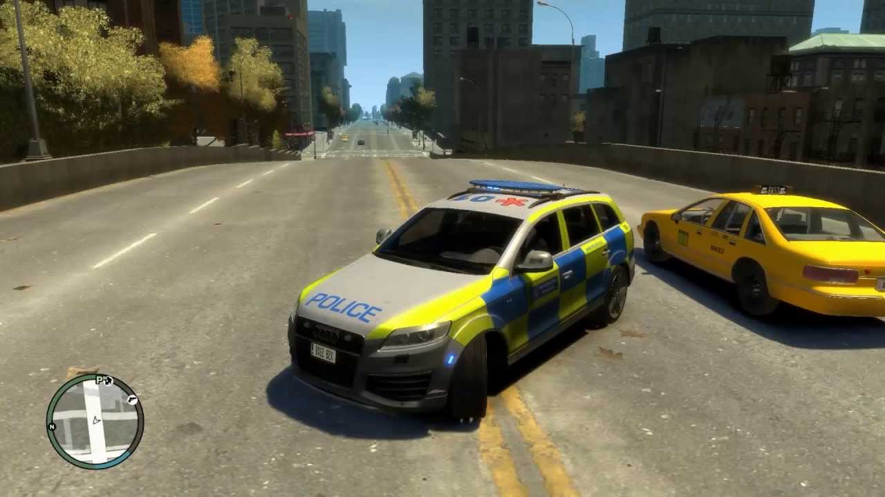 Police Audi Q7 GTA IV "#185 New Car Series" Full HD - YouTube
