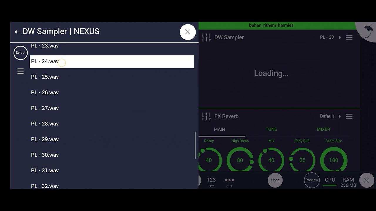 DW SAMPEL NEXUS(FL STUDIO MOBILE) - YouTube