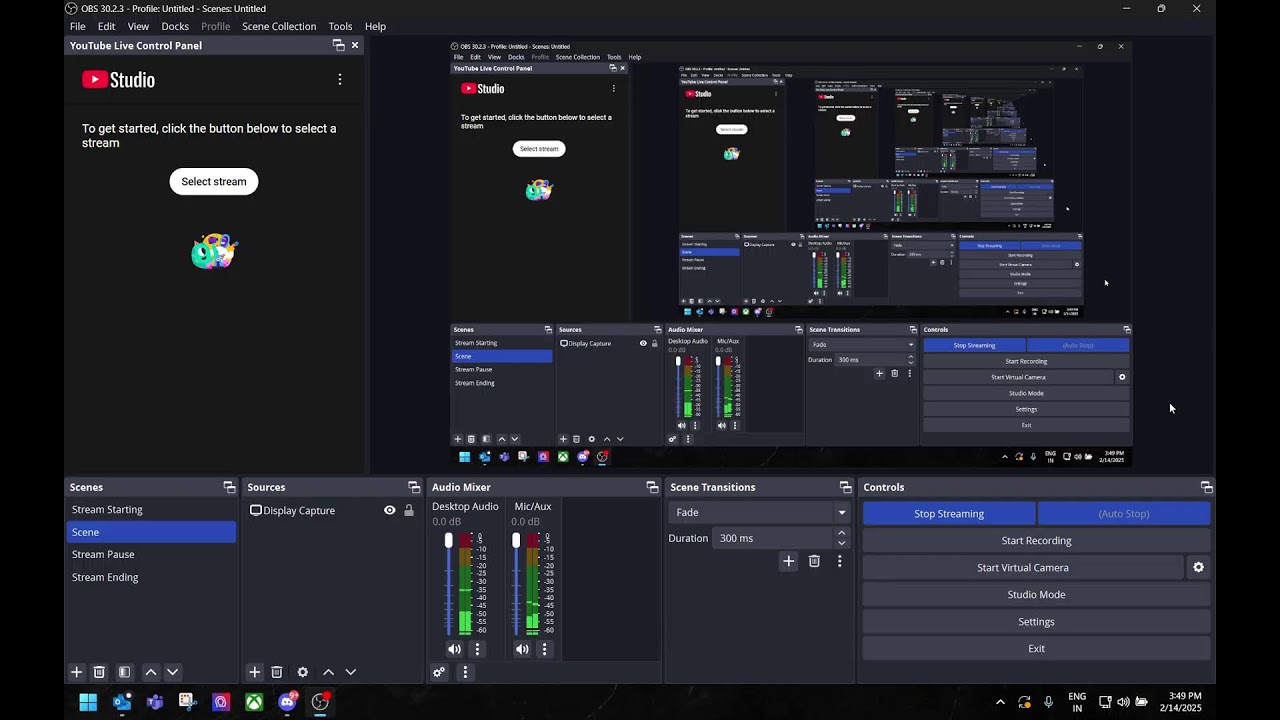 Flame Live Stream - YouTube