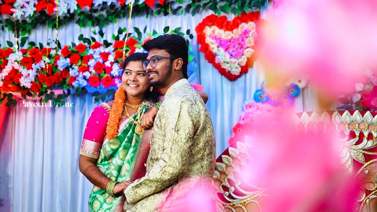 #@ Sunil 💕 Geetha Kumari. Engagement 💍👩‍ ️‍👨 Teaser ️. By. Praveen ...
