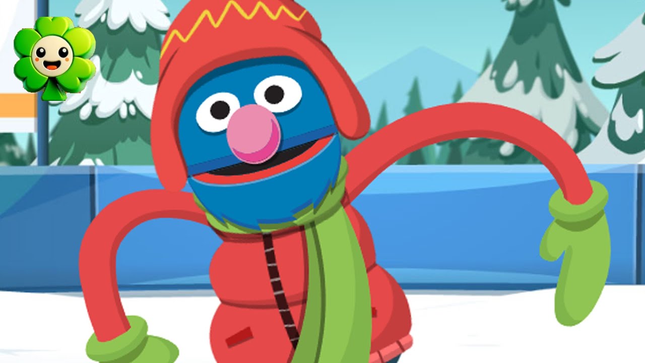Sesame Street Games Episodes 193 Grover's winter games - YouTube
