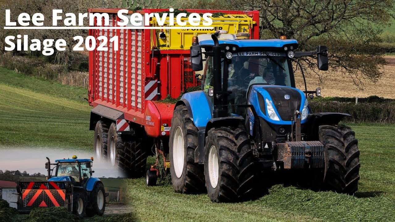 Silage 2021 - Lee Farm Services - YouTube