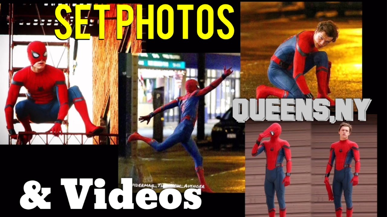 Spiderman: Homecoming Set Photos & Videos (Queens, NY) - YouTube