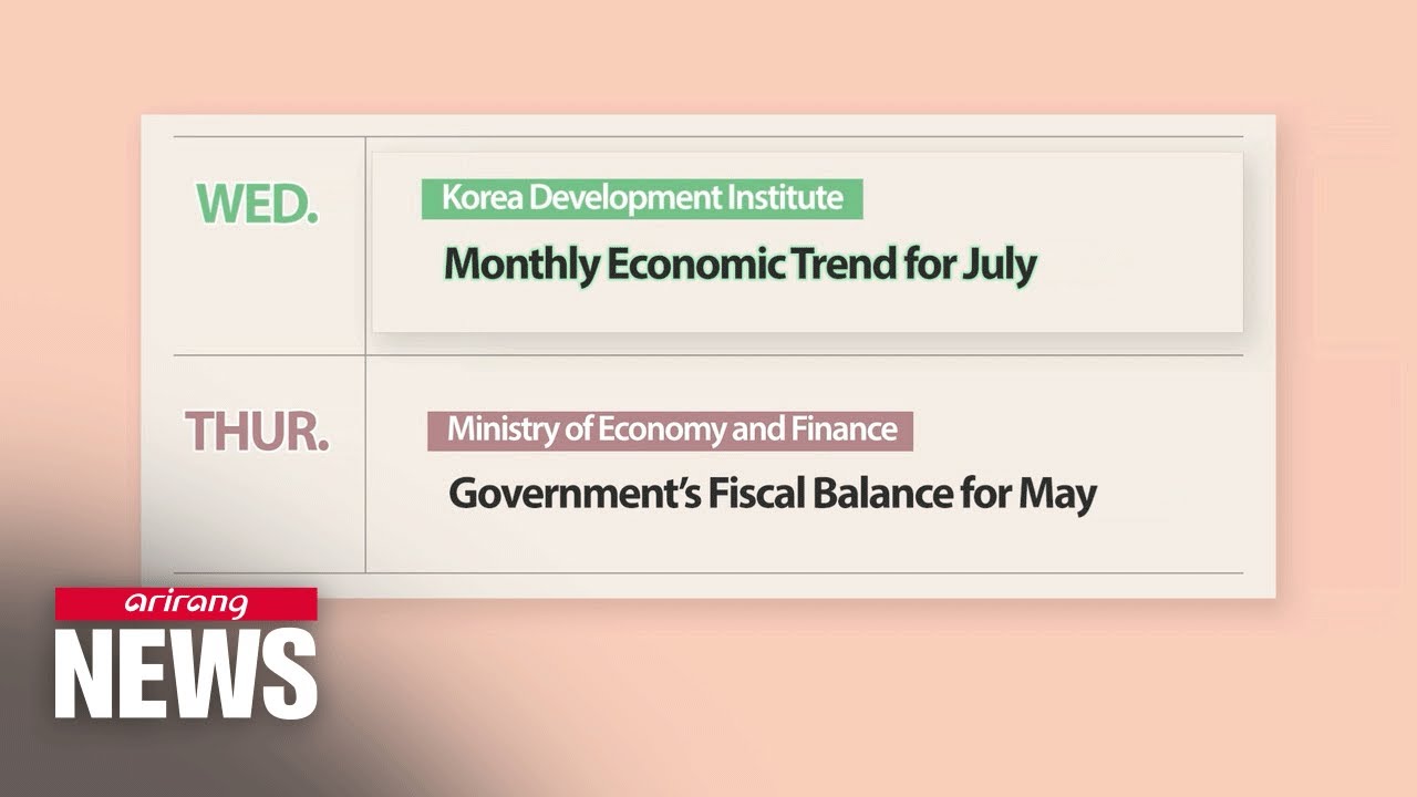 Economic Calendar This Week: Week beginning 5 July 2021 - YouTube