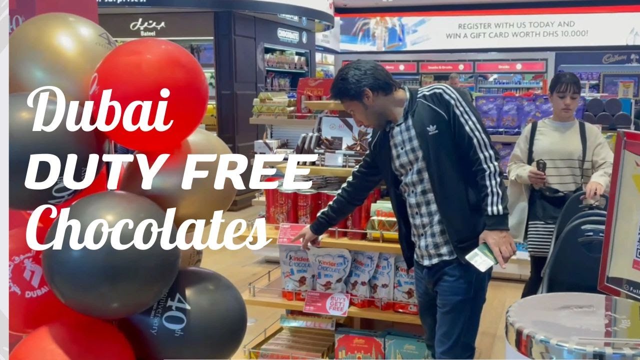 Most Expensive duty free Chocolates 🍫 At Dubai Airport ️ 2024 - YouTube