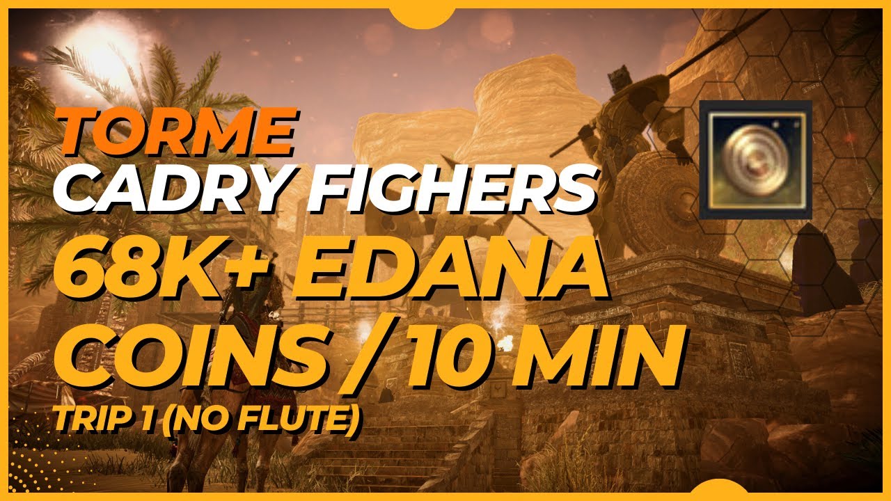 Black Desert Mobile: Desert Farming - Cadry Fighters (No Flute - 68K ...