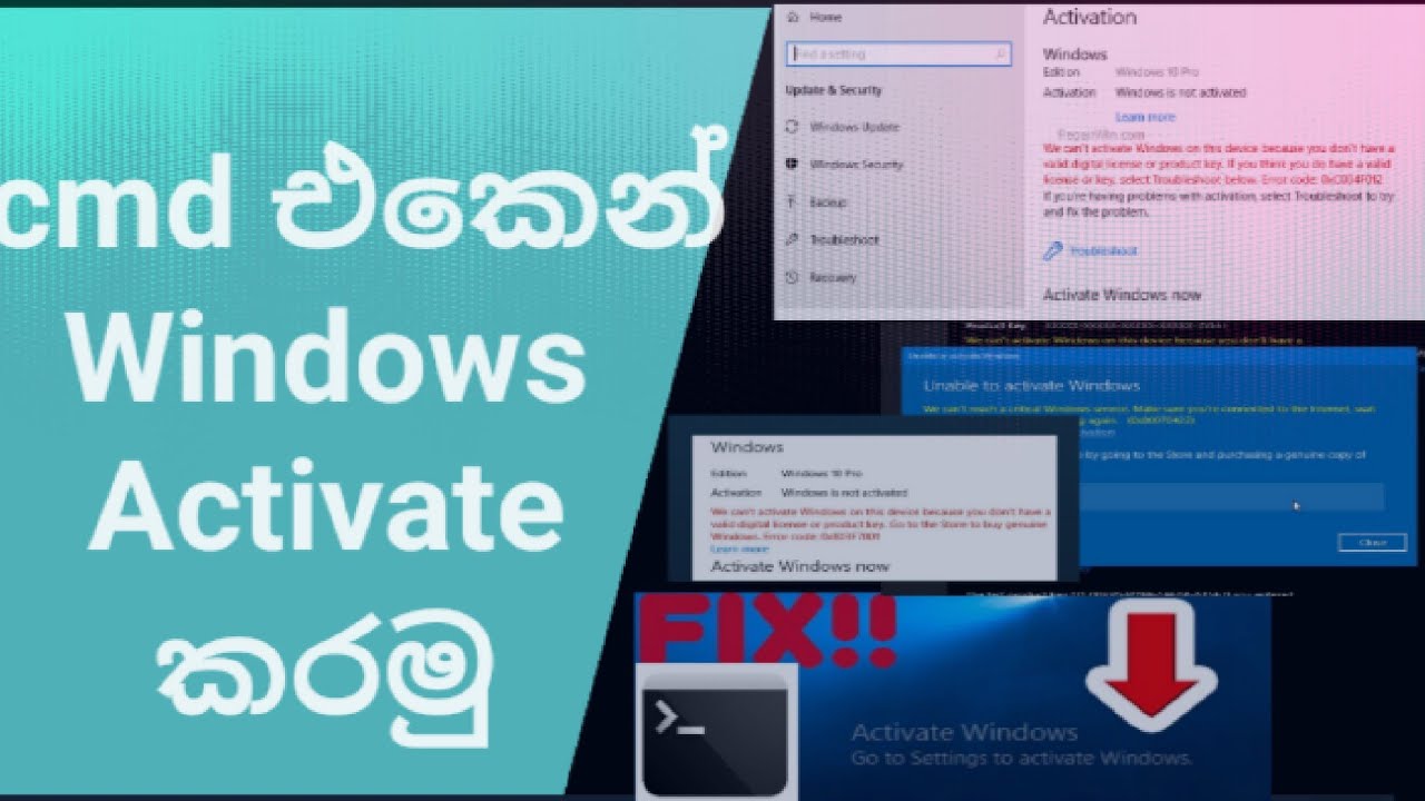 Windows Activate Using Cmd YouTube windows-activate-using-cmd-youtube