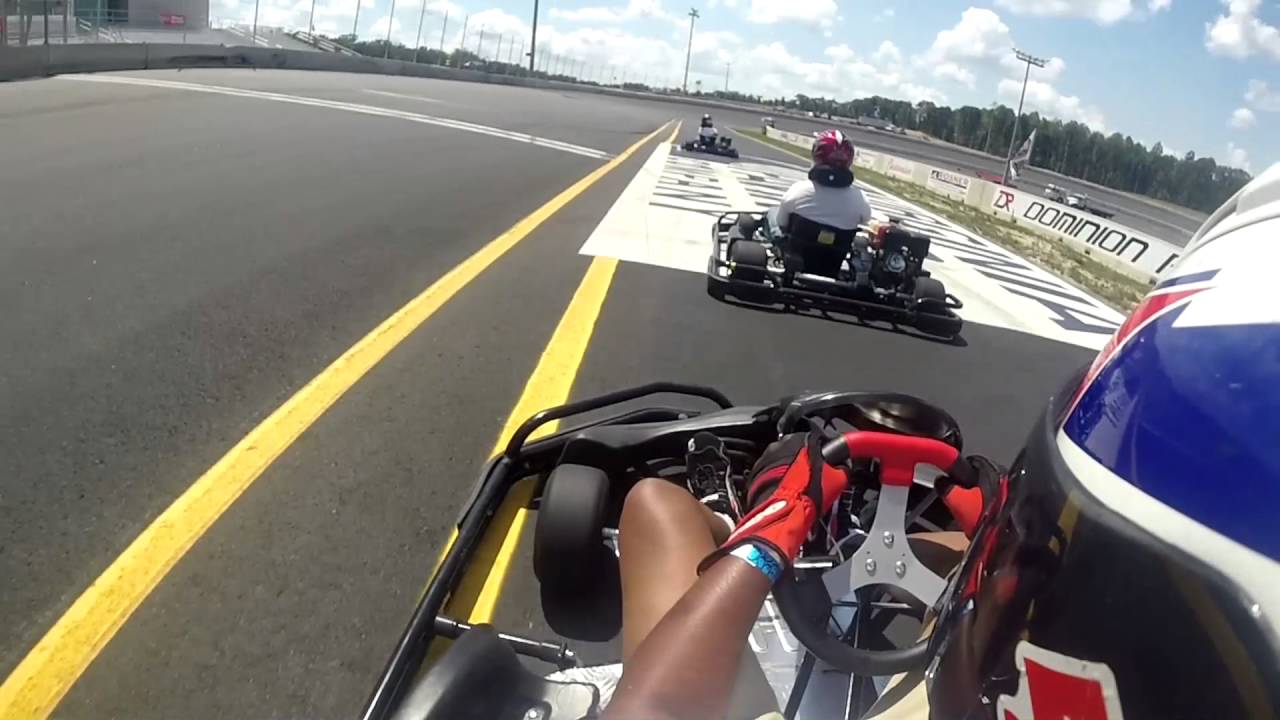 Dominion Raceway Kart Track Grand Opening 8-20-16 - YouTube