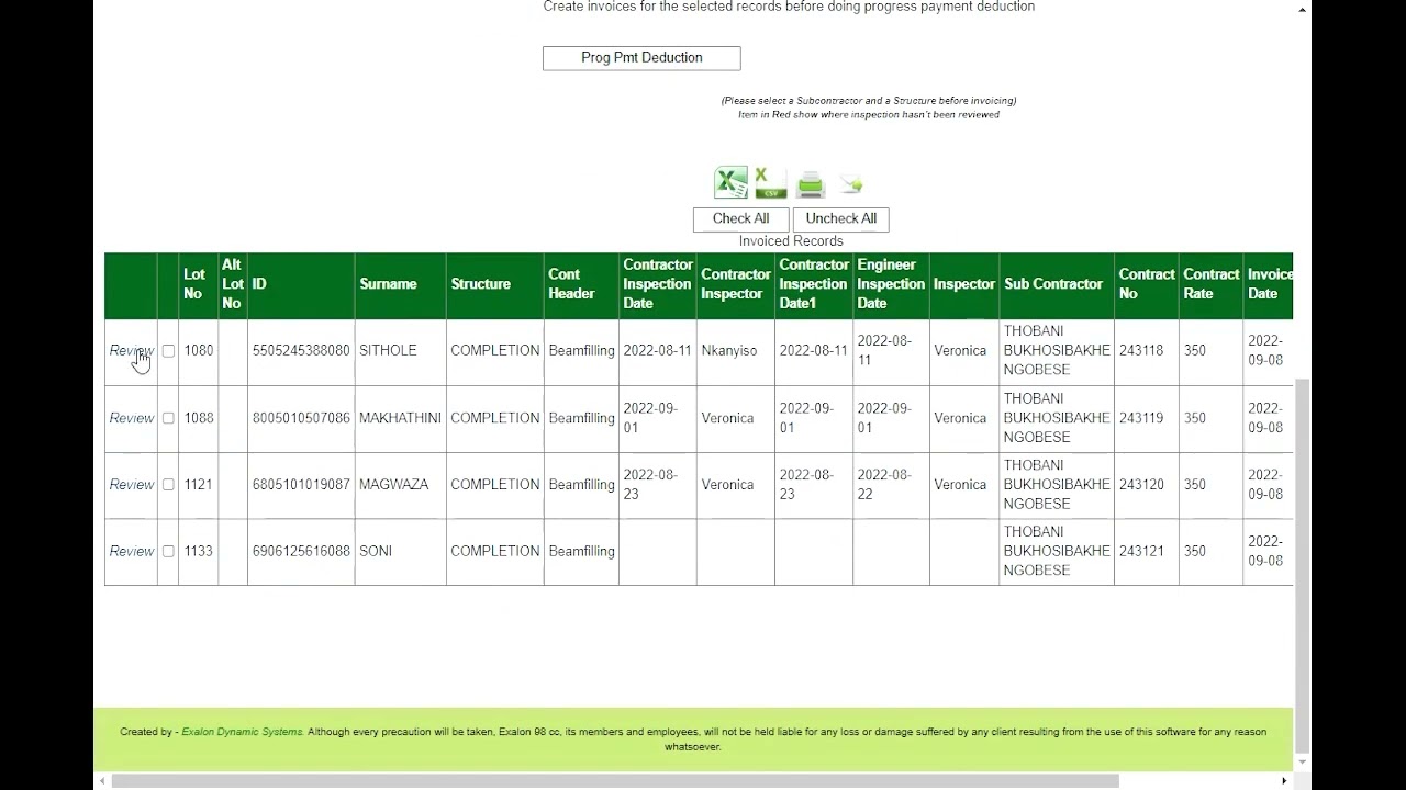 Subcontractors Progress Payments - YouTube