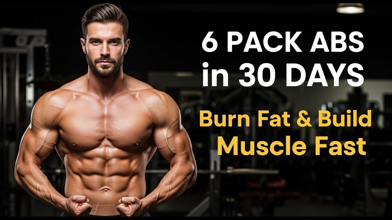30-Day Abs Challenge: Burn Fat & Build a Lean, Defined Six Pack Fast ...