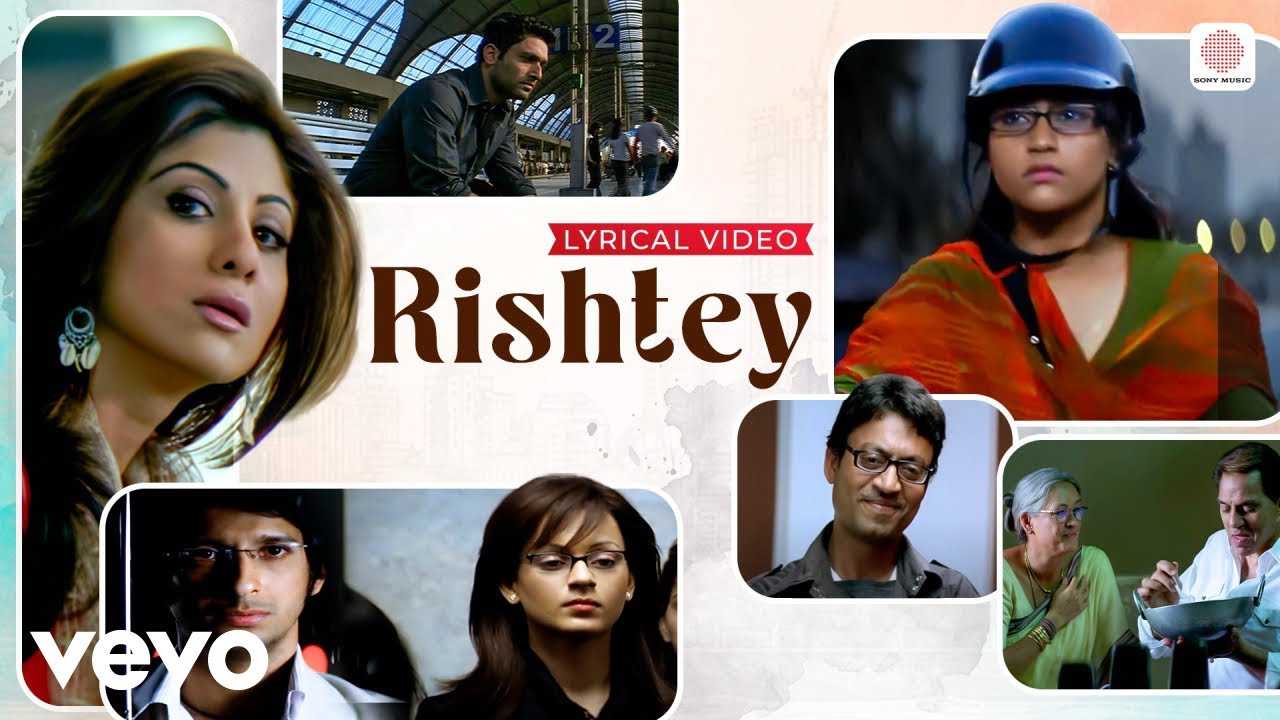 Rishtey - Official Lyrical Video | James | Life in a Metro | Pritam - YouTube