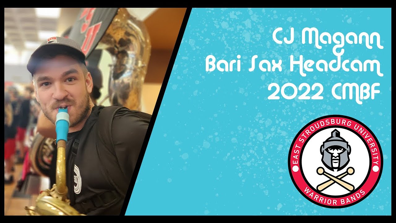ESU Marching Band 2022 | "Disco" | Bari Sax Headcam | 9/25/22 | CJ ...