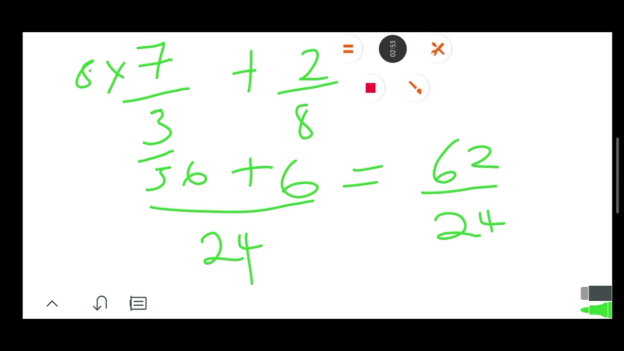 The Easiest Way To Add Two Fractions YouTube The Easiest Way To Add Two Fractions YouTube