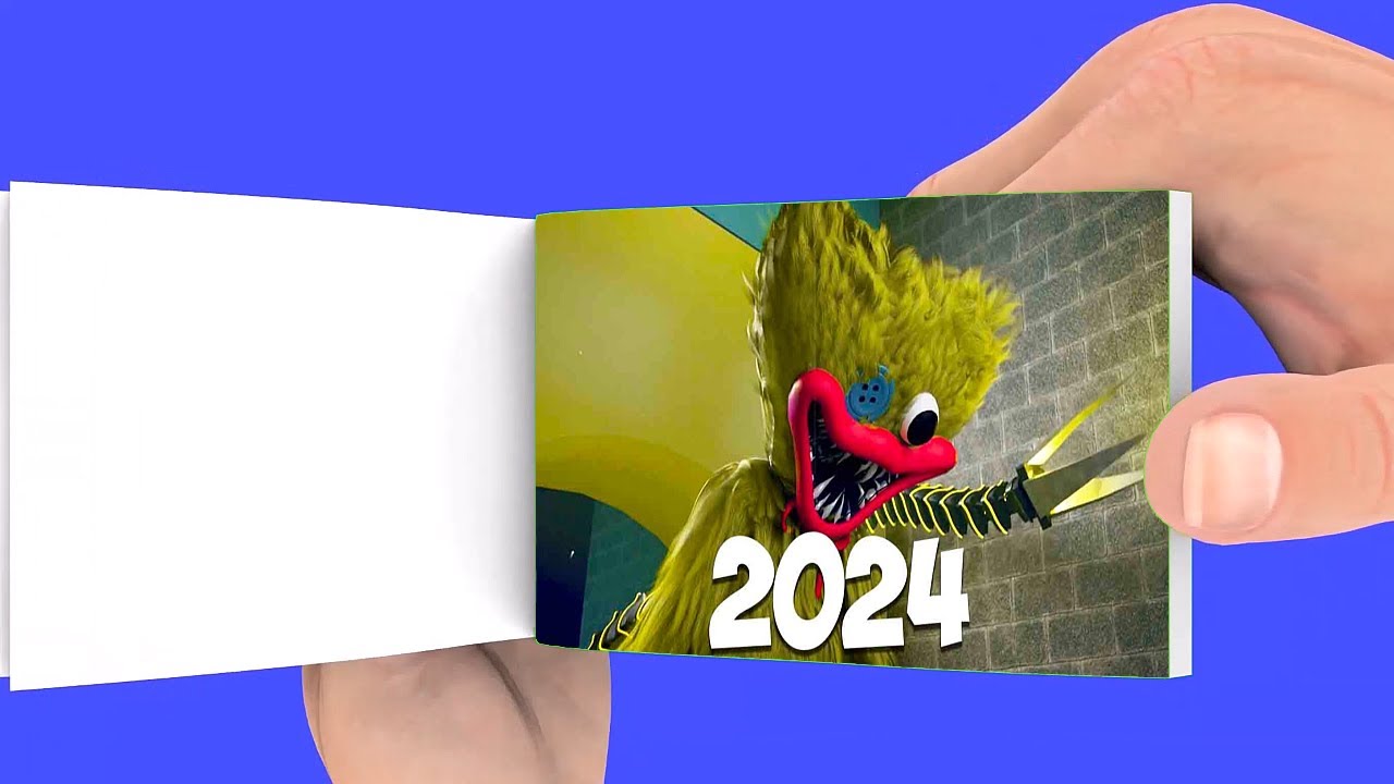 Evolution of Yellow Huggy Wuggy | flipbook - YouTube